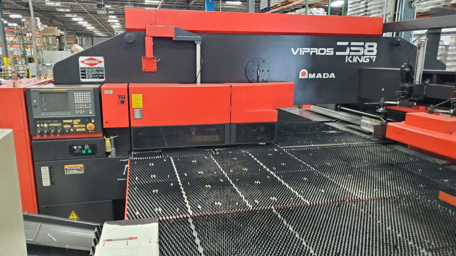 Amada VIPROS-358-KING CNC Turret Punch Press Specifications